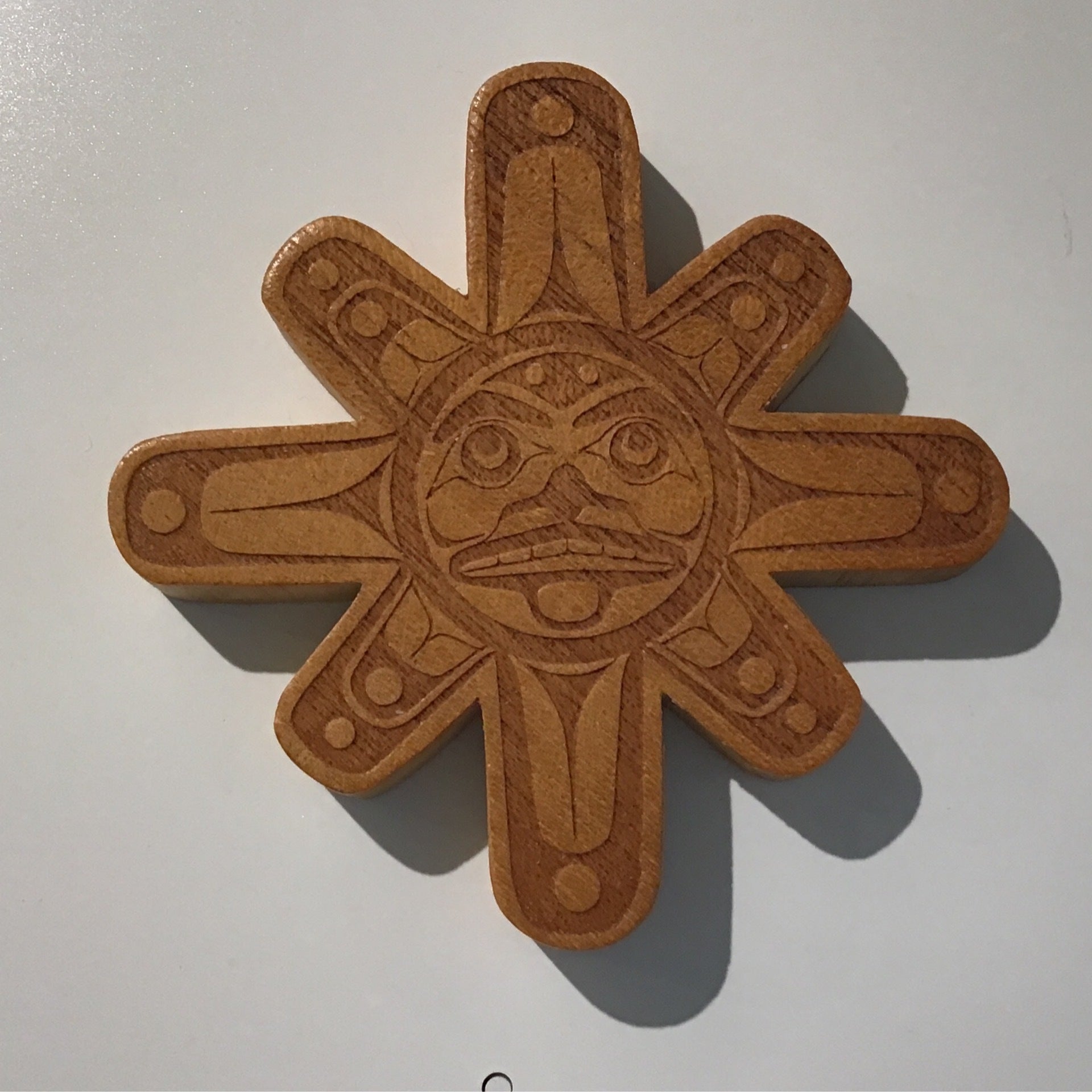 Spirit Wood Magnets Sun | Chilliwack Museum & Archives