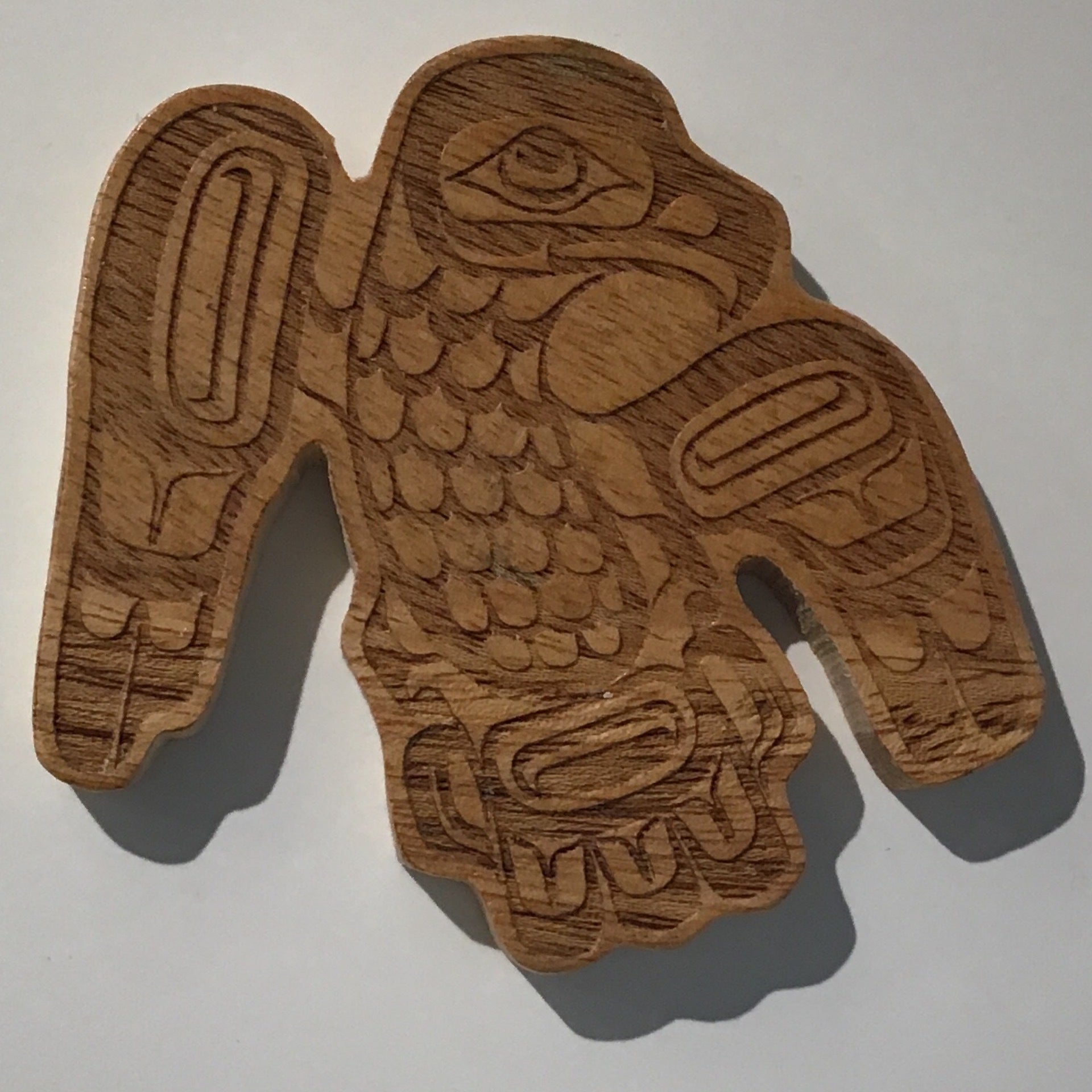 Spirit Wood Magnets Raven | Chilliwack Museum & Archives